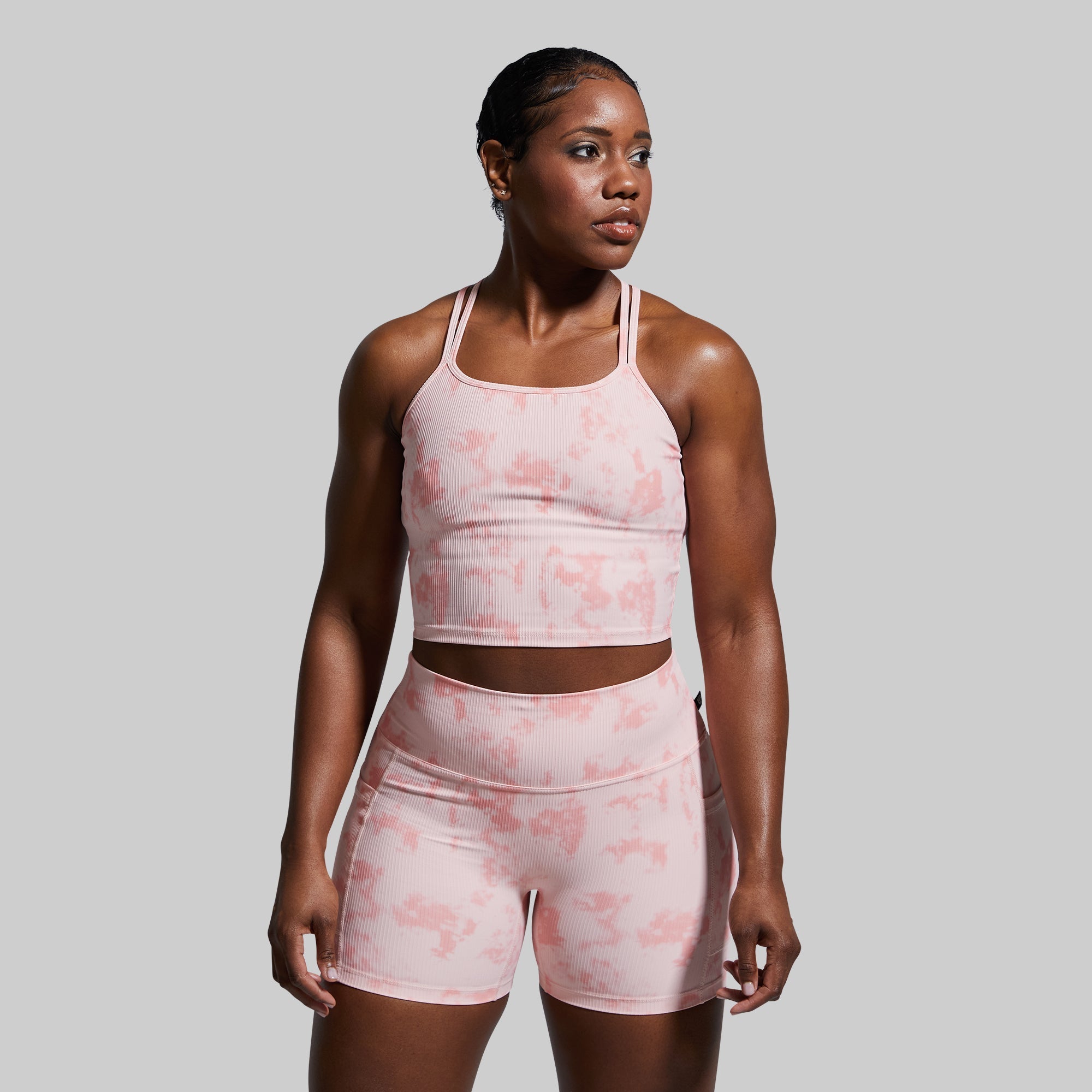 Extended Body Sports Bra | Strappy Sports Bra – bornprimitive canada